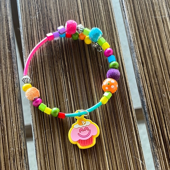 Accessories | Colorful Cupcake Charm Bracelet For Kids | Poshmark